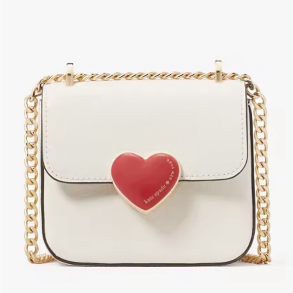 kate spade | Bags | Kate Spade Heart Hardware Micro Flap Crossbody ...